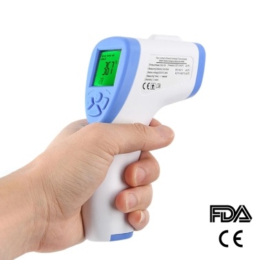 Non-contact IR Infrared Sensor Forehead Body/ Object Thermometer ...